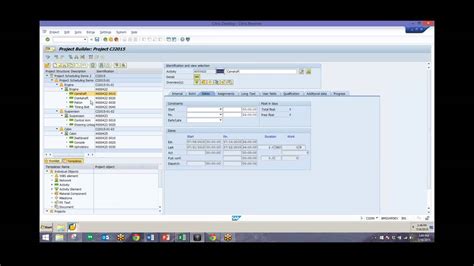 Sap Project System Scheduling Youtube