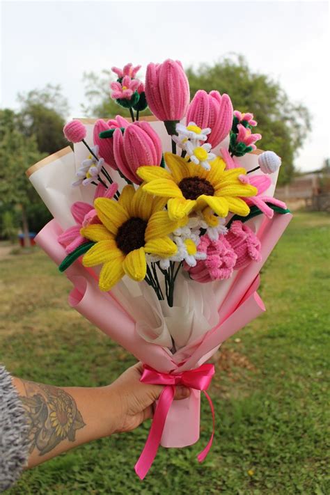 Ramo De Flores De Limpiapipas Eğitimsel Elişleri