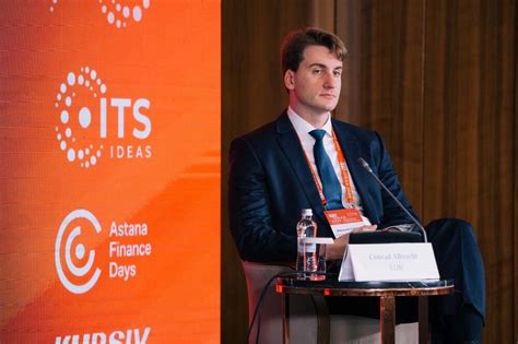 Устойчивое развитие и Esg инвестиции Альбрехт поделился видением ЕАБР на конференции Its Ideas