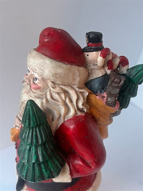 Vintage Santa Claus Figurine Etsy
