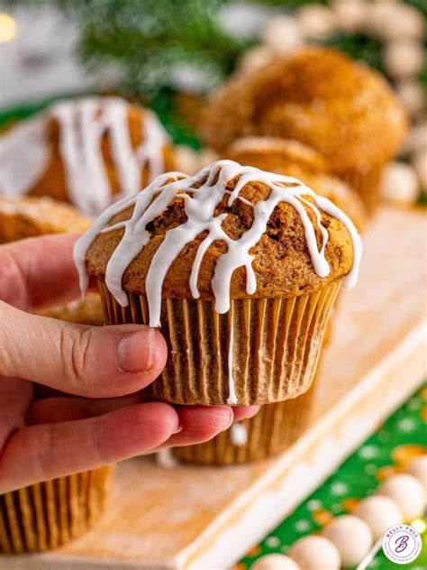 Gingerbread Muffins Recipe Belly Full