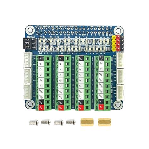 1 Set Gpio Expansion Board Pcf8591 Module Onboard For Raspberry Pi Led Gpio Test Board Adc Dca
