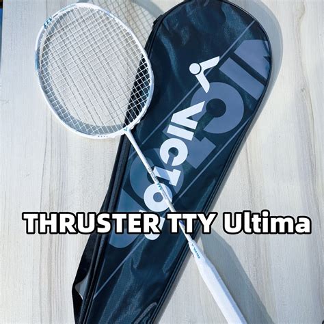 Victor Thruster Tty Ultima Tai Tzu Ying Last Dance Professional Offensive Badminton Racket Tk
