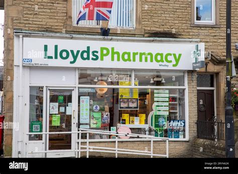Lloyds Pharmacy Chemist Store In Whalley Town Centrelancashireengland