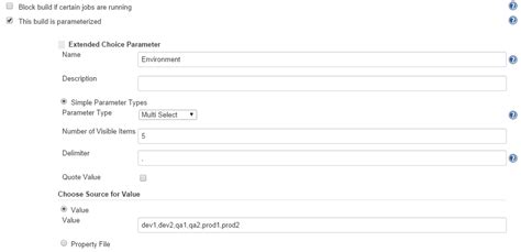 Multi Select Values Options Jenkins Stack Overflow