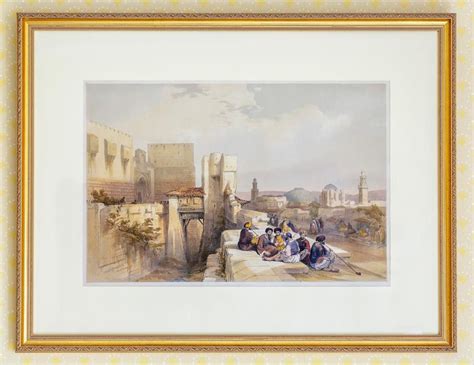 David Roberts Hand Coloured Engravings Of Middle East Prints