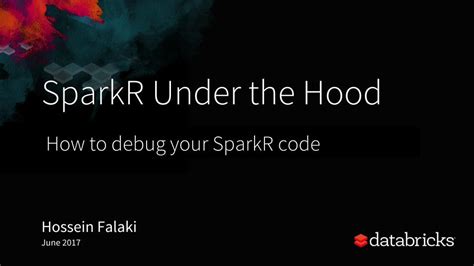 Pdf Sparkr Under The Hood Hossein Falaki · Making Big Data Simple