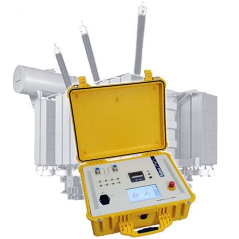 Transformer Substation Testing With Portable Equipment HV Technologies