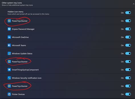 Multiple PowerToys Runner Entries In Windows 11 Settings