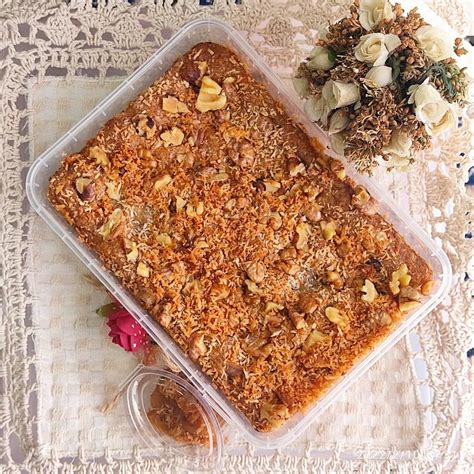 خرید و قیمت دهین نجف با مغز گردوی فراوان 500 گرم از غرفه محصولات غذایی سادات