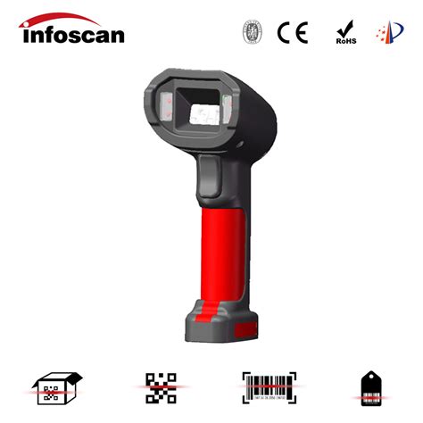 Diverse Feedback Modes Industrial Manufacturing Traceability Handheld Bar Code Scanner For Noisy