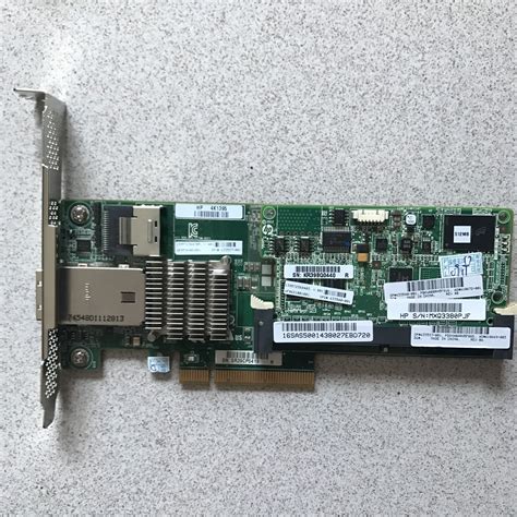 Hp Smart Array P222 512mb Fbwc 6gb 2 Ports Sas Controller Battery 631667 B21 Ebay