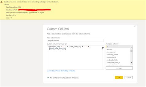 New Columns Not Appearing In Query Editor Recreat Microsoft