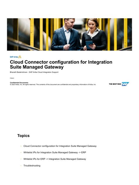 Integration Suite Managed Gateway Cloud Connector Configuration Pdf