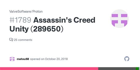 Assassins Creed Unity 289650 · Issue 1789 · Valvesoftwareproton · Github