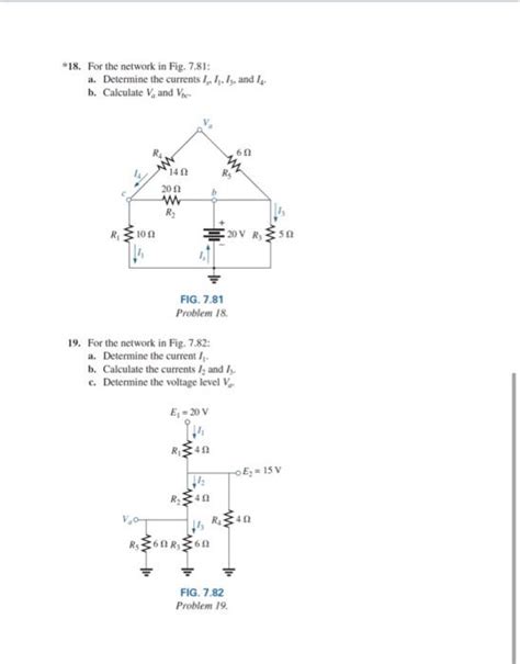 Solved Chapter 7 8 9 18 19 8 For The Network In Fig