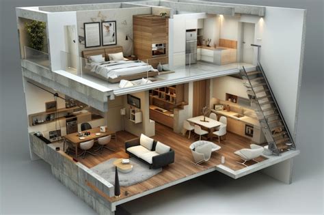 Amazing Interior Effects Premium Ai Generated Image