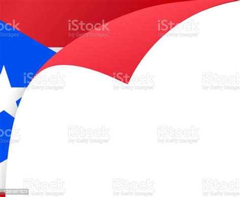 푸에르토리코 국기 파도 는 Png 또는 투명 한 배경에 고립 된 기호 푸에르토리코 배너에 대 한 템플릿 카드 광고 홍보 비즈니스 일치 국가 포스터 벡터 일러스트 0명에 대한