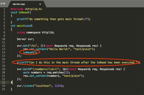 Callback To The Main Thread To Perform The Specified Action · Issue 186 · Yhirosecpp Lib