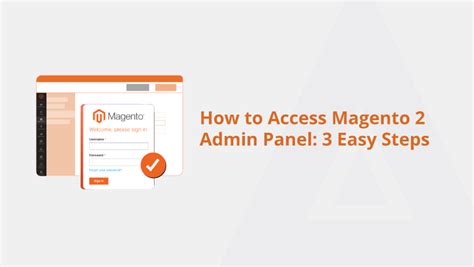 How To Access Magento 2 Admin Panel 3 Easy Steps