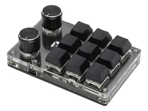 Teclado Mecánico Para Juegos Osu 9 Teclas 2 Botones Peque Cuotas Sin Interés