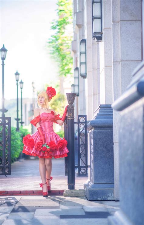 Fateextra 尼禄偶像皇帝手办ver Cosplay