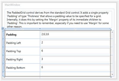WPF Padded Grid CodeProject
