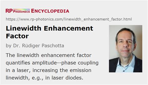 Linewidth Enhancement Factor Amplitude Phase Coupling Alpha