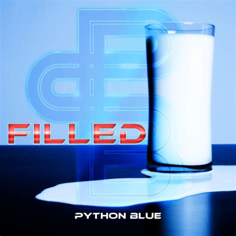 Filled Python Blue