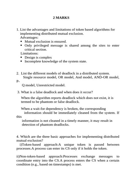 Dc 2 Marks New Pdf Scalability Cloud Computing