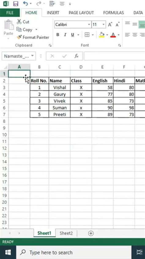 Excel Quick Tip Automatic Select Data Through Name Manager Shorts