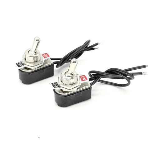 Mount Hole Mm Position On Off Heavy Duty Toggle Switch With Wire Toggle Switch And Screw