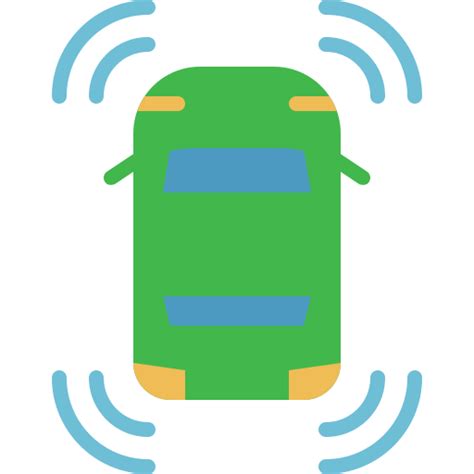 Sensor Car Smart Safety Vehicle System Transportation Icon Download On Iconfinder