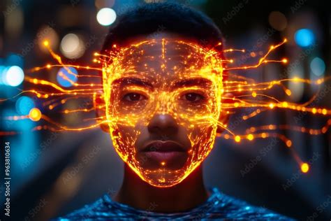 Glutamatergic Synapses Neural Oscillators And Substantia Nigra Close Up Of A Glowing Neural
