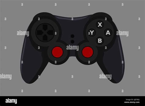 Vector Joystick Game Controller Gamepad Vector Illustration Video
