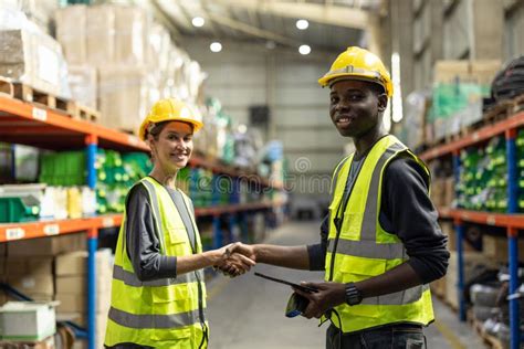 A Warehouse Supervisor Meets With A New Worker To See If They Can Help The Company Reach Its