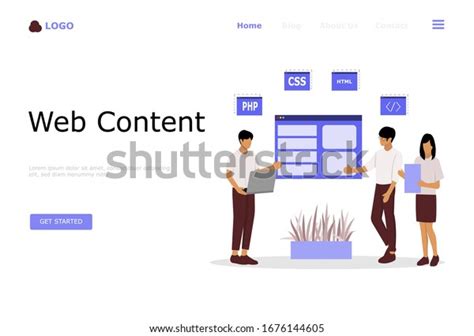 Programmer Engineering Development Vector Illustration Concept Stock Vector Royalty Free