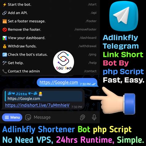 Adlinkfly Telegram Bot Php Script No Need Vps Mycodingtools