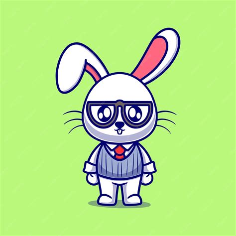 Premium Vector Cute Bunny Cartoon Vector Icon Illustration Animal