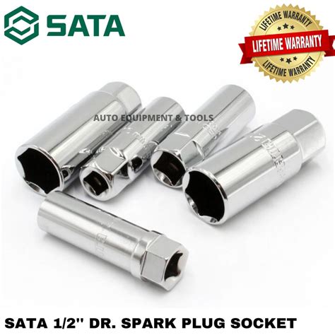Sata 1 2 Dr Spark Plug Socket Spark Plug Socket Spark Plug Socket Socket Tools Set