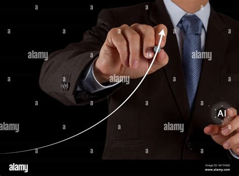 Businessman Leverages Ai Automation To Drive Sustainable Business