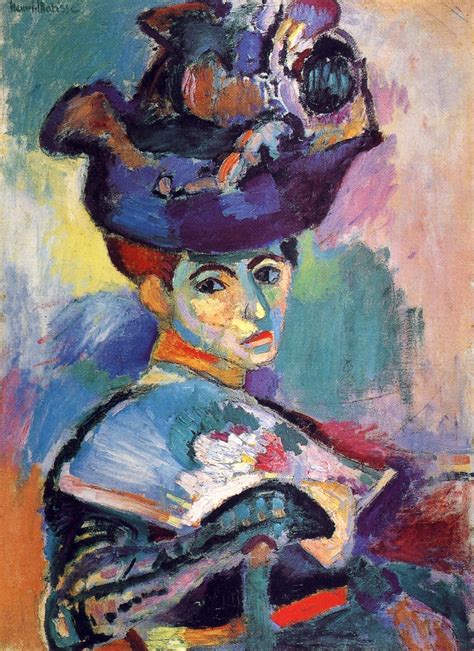 모자를 쓴 여인