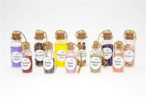 Diy Harry Potter Potion Ingredients Christmas Ornaments Swish And Stitch