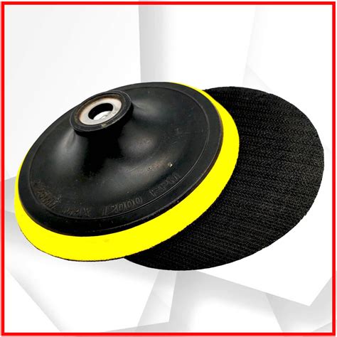 รักของถูก แป้นกระดาษทรายกลม จานติดกระดาษทราย ขนาด 4