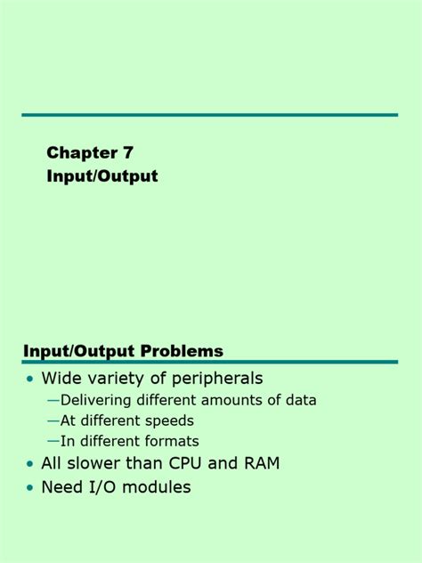 07 input output pdf input output office equipment