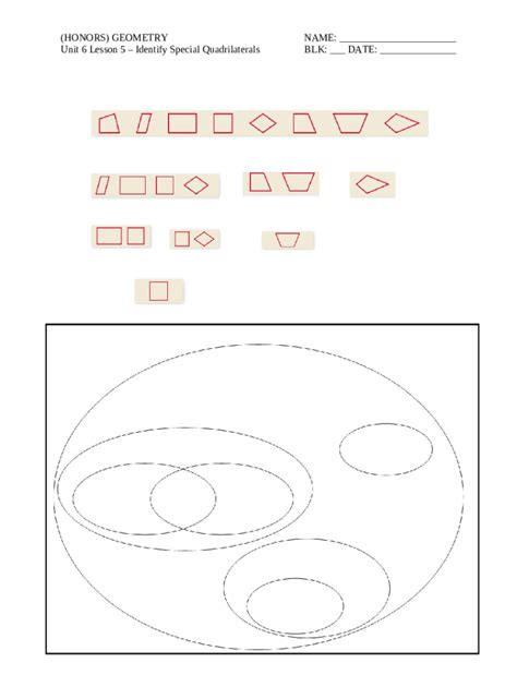 Common Core Geometry Unit 6 Lesson 5 Rectangles Doc Template Pdffiller
