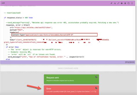 Lua Request With Content Type Applicationx Form Urlencoded