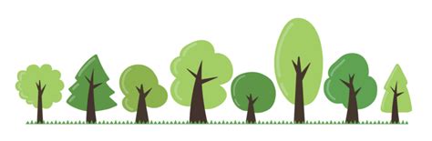 Tree Line Art PNGs For Free Download