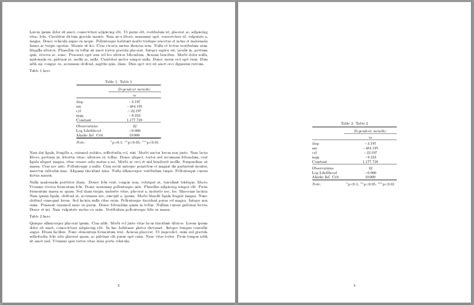 R Stargazer Output Appears Below Text Rmarkdown To Pdf Stack Overflow