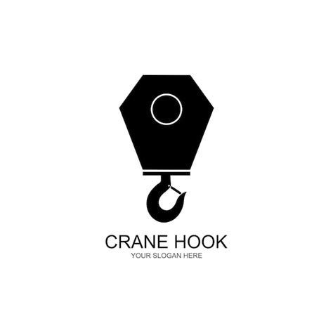 Premium Vector Crane Hook Logo Vector Template